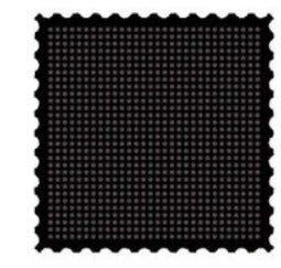 Small Square Stamp Wood Blank 14 Count | Floss & Needle